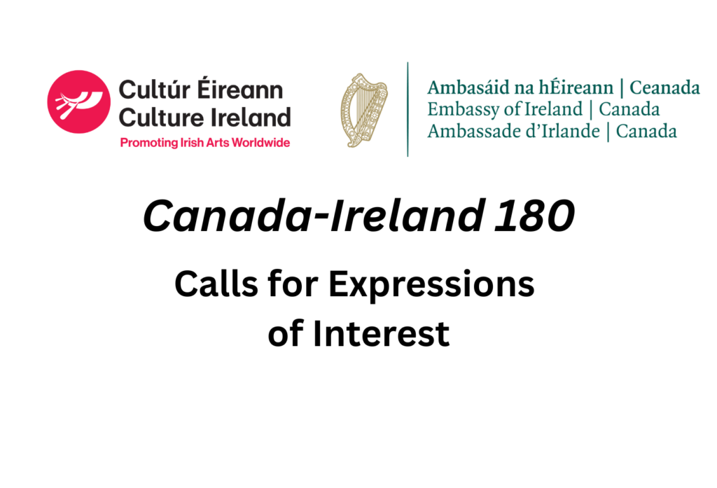 Canada-Ireland 180 - Calls for Expressions of Interest - Culture ...